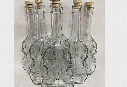 Стеклянная бутылка 0,7, графин под алкоголь