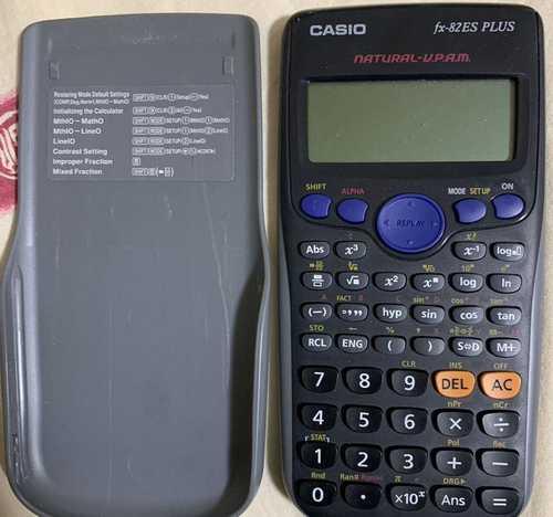 Инженерный калькулятор casio fx 82es plus