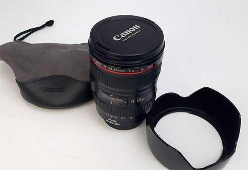 Объектив Canon EF 24-105mm f/4L IS USM (дефектик)