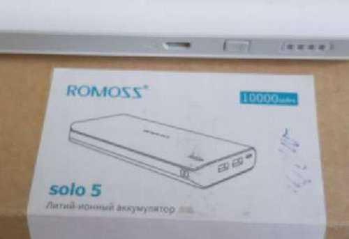 Пауэрбанк Romoss solo 5