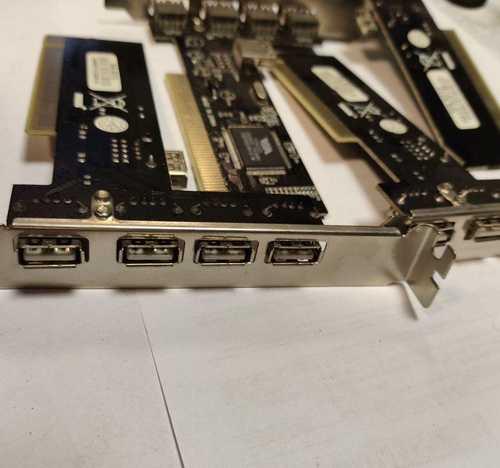 Плата расширения usb x5 PCI