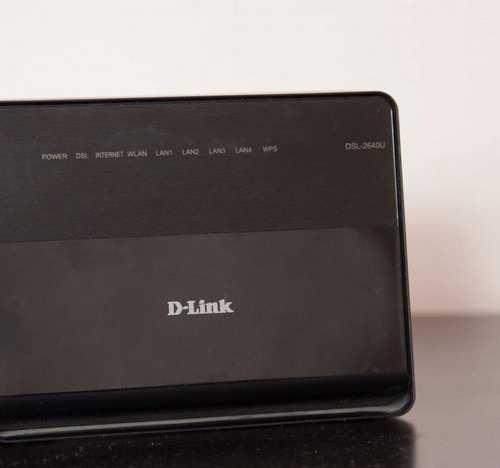 Wi-Fi роутер D-link DSL-2640U/RA adsl2+