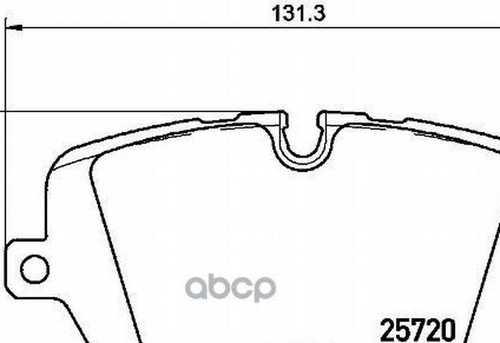 Колодки тормозные P44021
