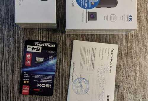Ibox RoadScan 4K WiFi GPS Dual + RearCam FHD4