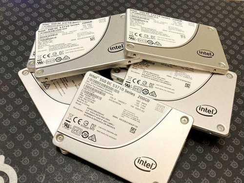 200Gb SSD SATA MLC Intel S3710 серверный