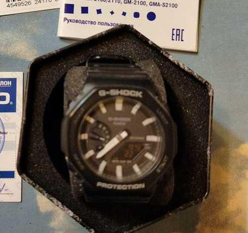 Мужские наручные часы casio g schok ga 2100 1 AER