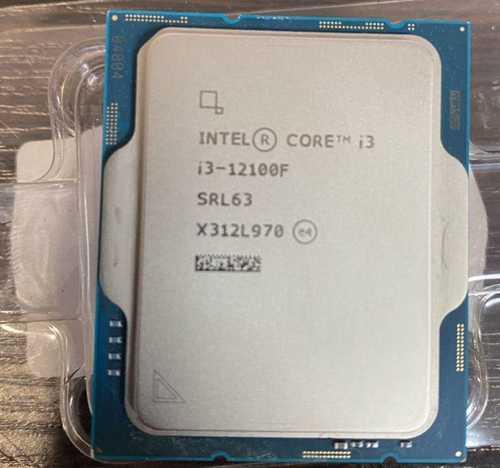 Процессор intel core i3 12100f
