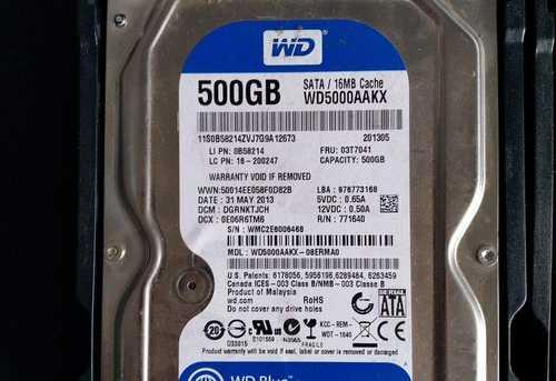 Жесткий диск WD Blue 500Gb