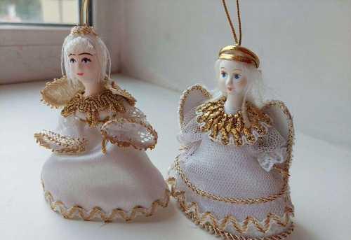 Фарфоровые куклы ручной работы ангелочки
