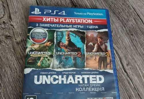 Uncharted collection PS4 новый