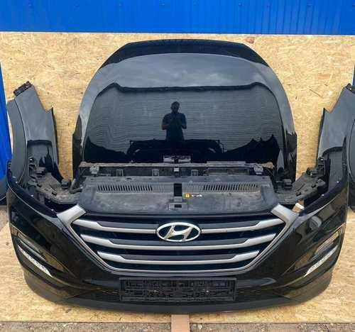 Ноускат перед в сборе морда Hyundai Tucson 3 2017г