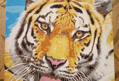 Картина "Тигр на отдыхе"