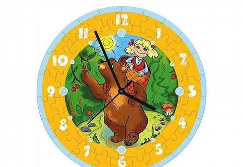 Сборная пазл-игрушка 126-02 Часы "Маша и медведь"