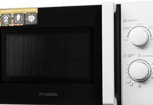 Микроволновая печь соло hyundai HYM-M2068 White