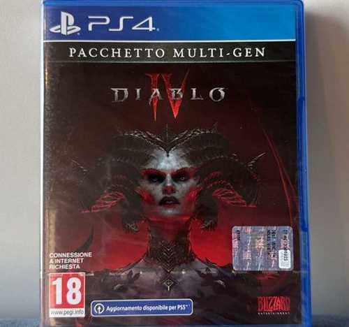 Diablo 4 ps4 диск