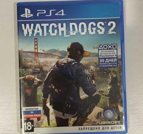 Watch Dogs 2 PS4 (русская версия)