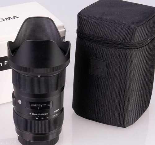 Sigma AF 18-35mm F/1.8 DC ART canon