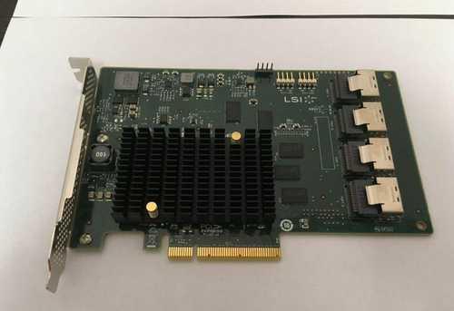 Контроллер LSI Logic SAS 9201-16 (HBA, 16 SAS)