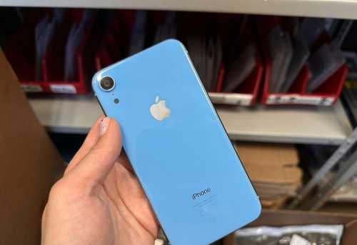 Корпус iPhone XR синий (Арт.16741)