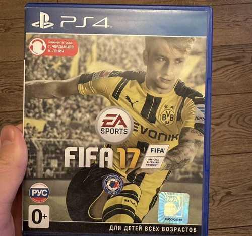 Fifa 17 ps4 диск