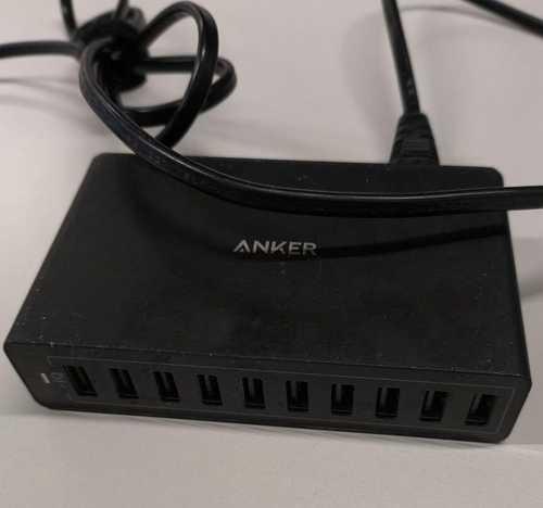 Зарядное устройство Anker 10 USB 60w