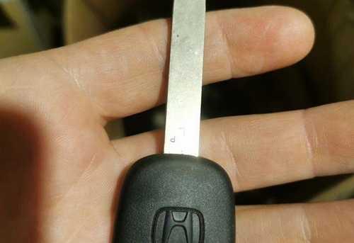 Ключ зажигания (болванка) Honda
