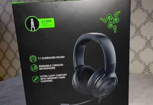 Игровые наушники razer