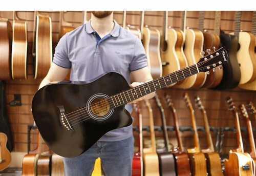 Belucci BC3810 BK черная акустическая гитара