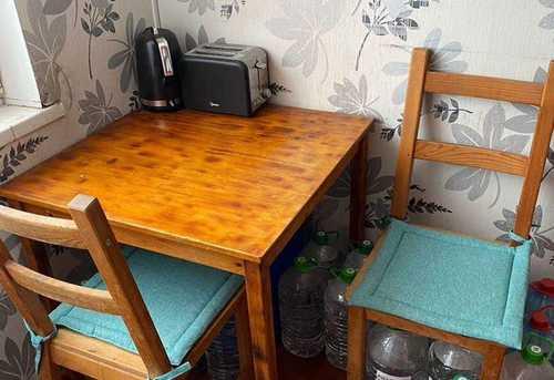 Кухонный стол и стулья бу