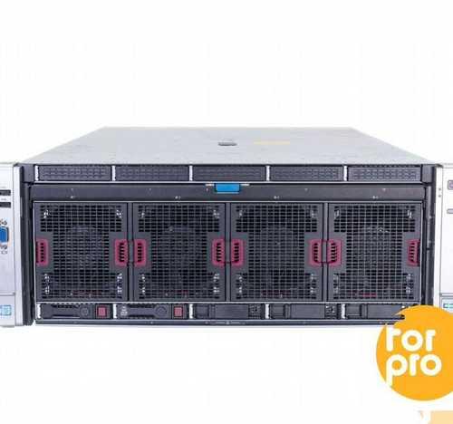 Сервер HP DL580 Gen9 5SFF 4xE7-8867v4 768GB, P830i