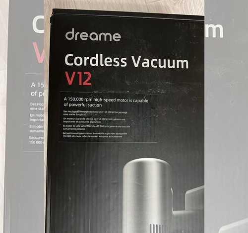 Пылесос вертикальный dreame v12 Cordless Vacuum