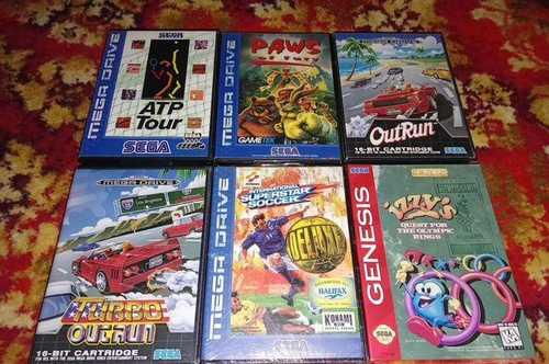 Лицензионные игры на Sega Mega Drive/Genesis