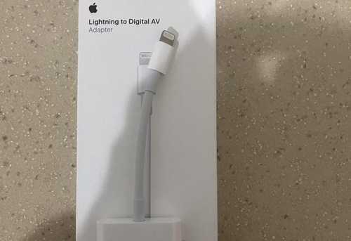 Адаптер-переходник hdmi lightning