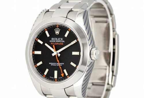 Швейцарские часы Rolex Milgauss 40 mm Black Dial 1