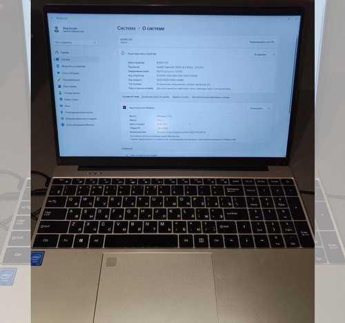 Ноутбук Neobihier n5095 15.6" ram 16gb, ssd 512gb