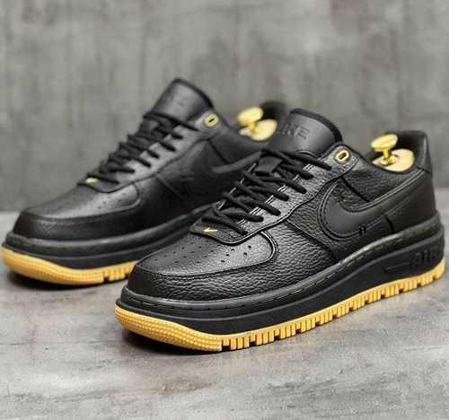 Nike Air Force 1 Low Luxe Black Gum