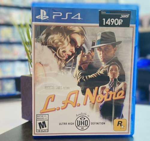 L.A. Noire PS4 англ