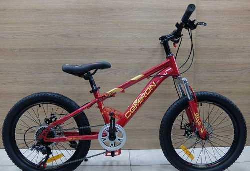 Горный подростковый велосипед Красный