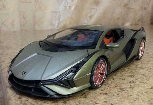 Самый дорогой lamborghini sian в масштабе 1:24