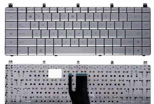 Клавиатура для Asus N45 N45S N45SF серебристая