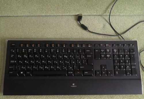 Клавиатура с подсветкой Logitech k740