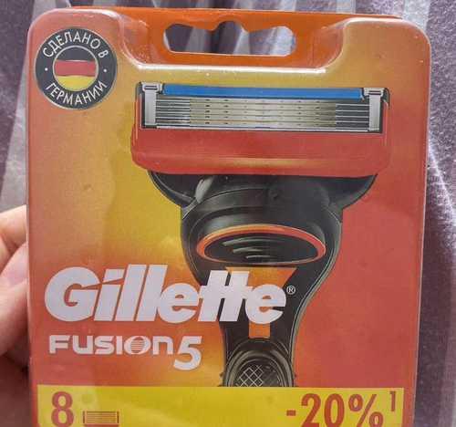 Лезвия для бритья gillette fusion 5