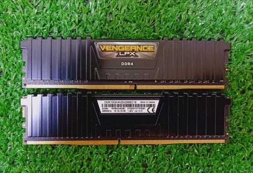 Оперативная память DDR4 Corsair 16Gb(8x2)