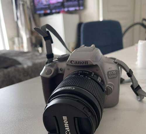 Зеркальный фотоаппарат canon EOS 1300 d