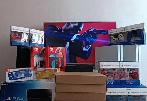 Sony PlayStation 3+4+4pro/ Nintendo Switch(чип)