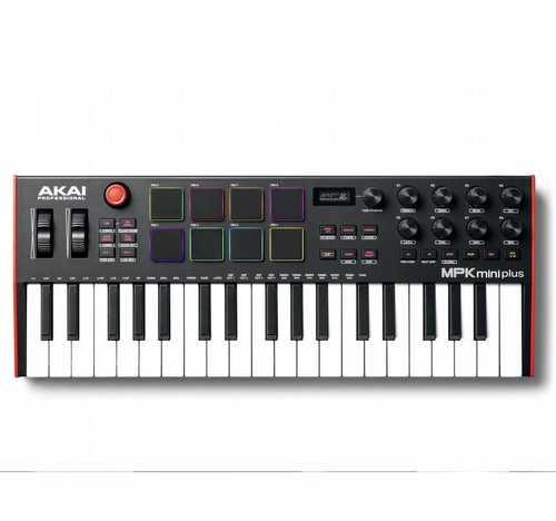 Миди-клавиатура akai PRO MPK Mini Plus