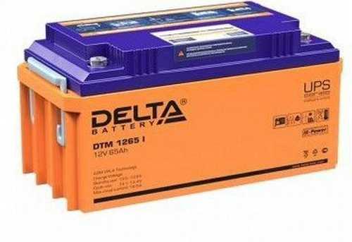 Аккумулятор Delta DTM 1265 I (12V / 65Ah)