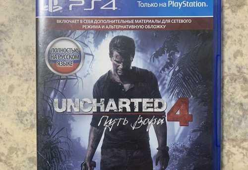 Игра для приставки PS4 uncharted 4 Путь Вора