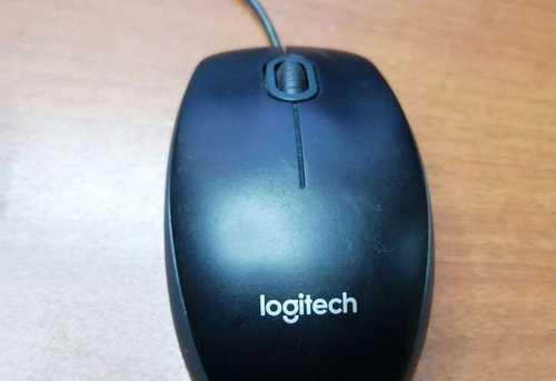 Мышь b100 Logitech