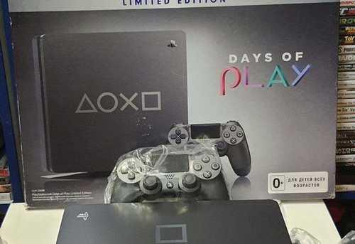 PS4 Slim Days of Play Limited Edition. Новая. 1 Тб